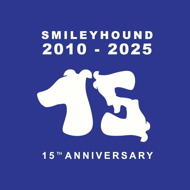 Smileyhound "15th Anniversary" – SMILEYHOUND BY GREYHOUND